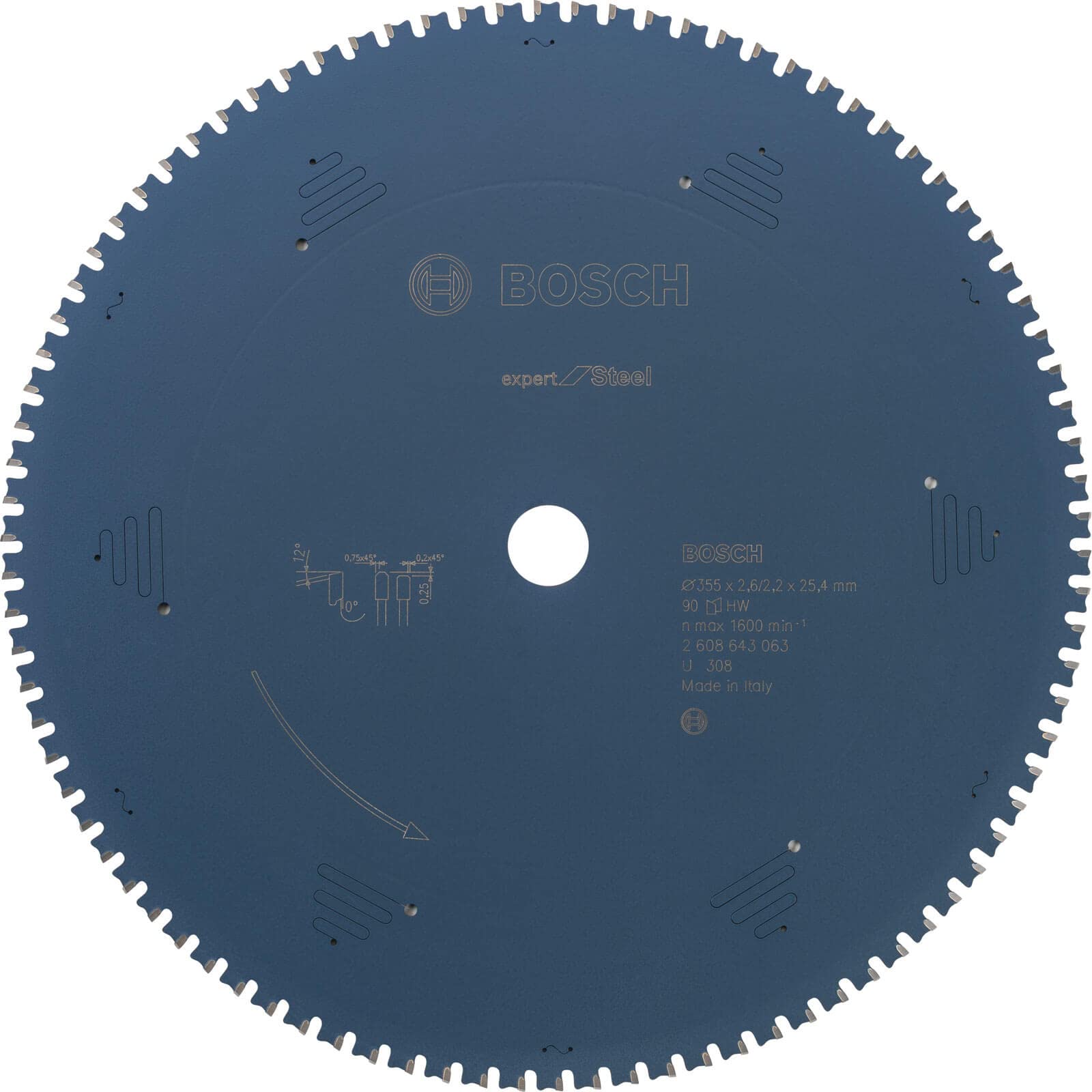 Bosch 2608643063 Circular Saw Blade Expert for Steel : Amazon.co.uk ...