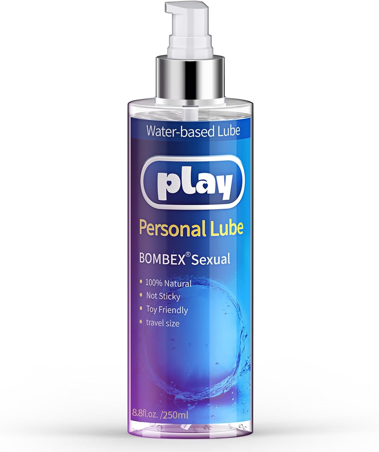Amazon.com: BOMBEX Water Based Lube 8.6 Fl Oz - Personal Lubricant ...