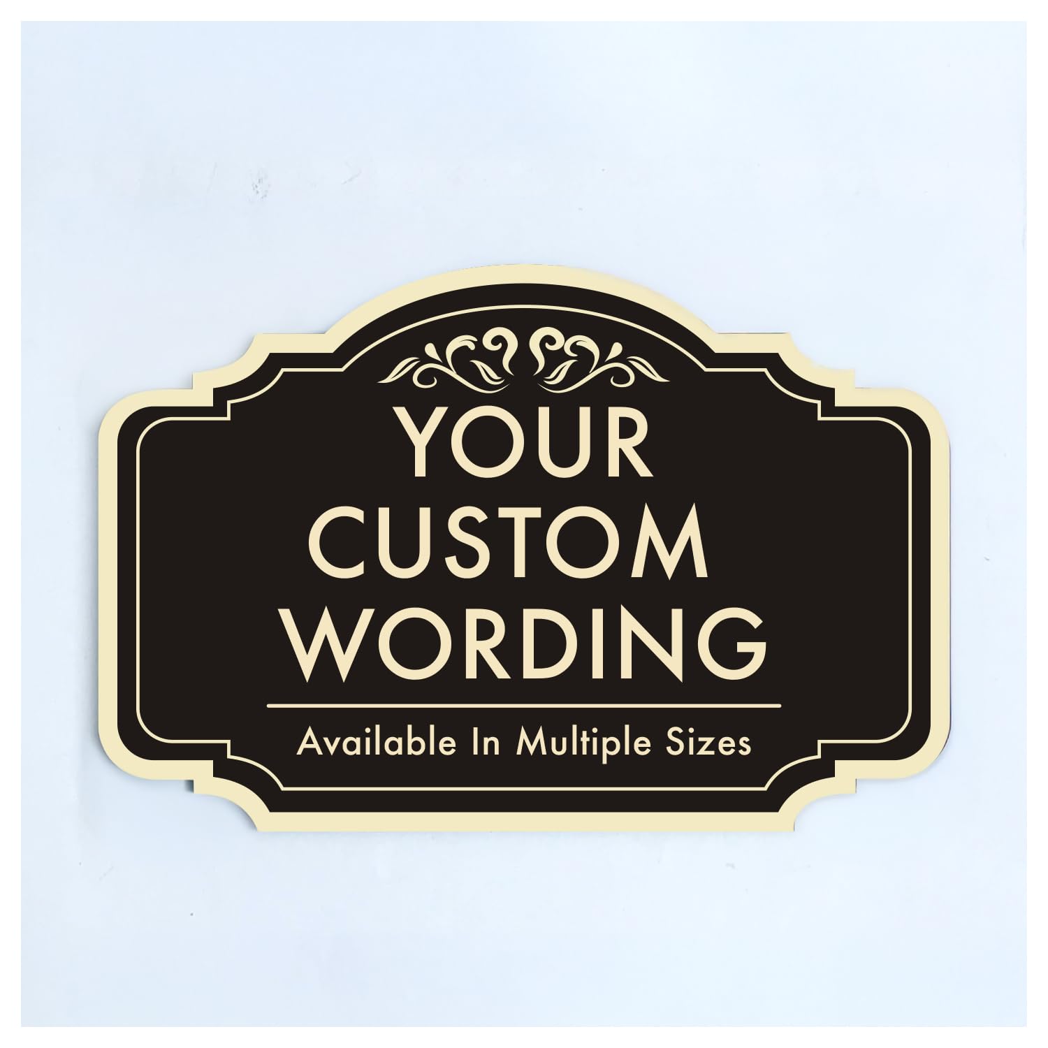 Amazon.com : Custom Decorative Outdoor Metal Signs, Personalized ...