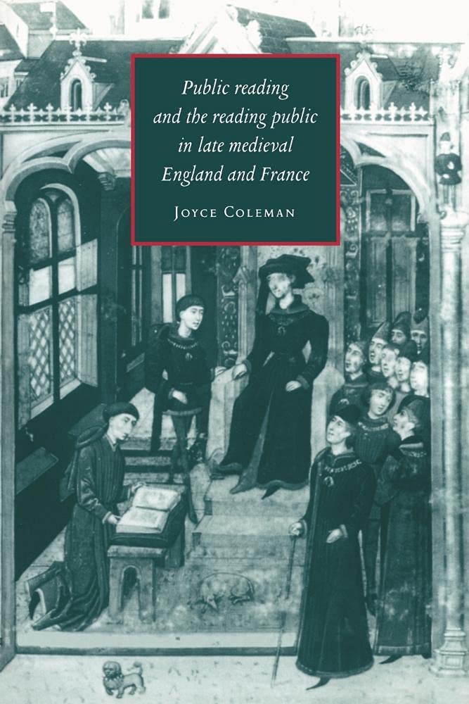 Amazon.com: Public Reading and the Reading Public in Late Medieval ...