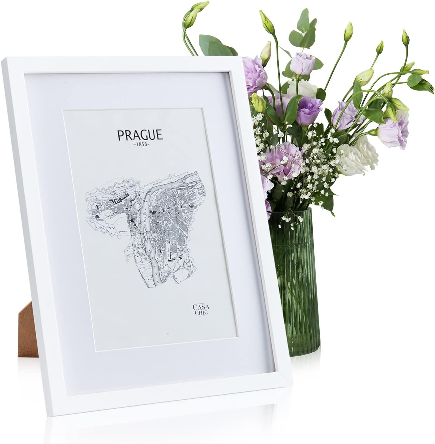 Ikea RIBBA Rahmen 30x40 cm weiß : Amazon.de: Küche, Haushalt & Wohnen