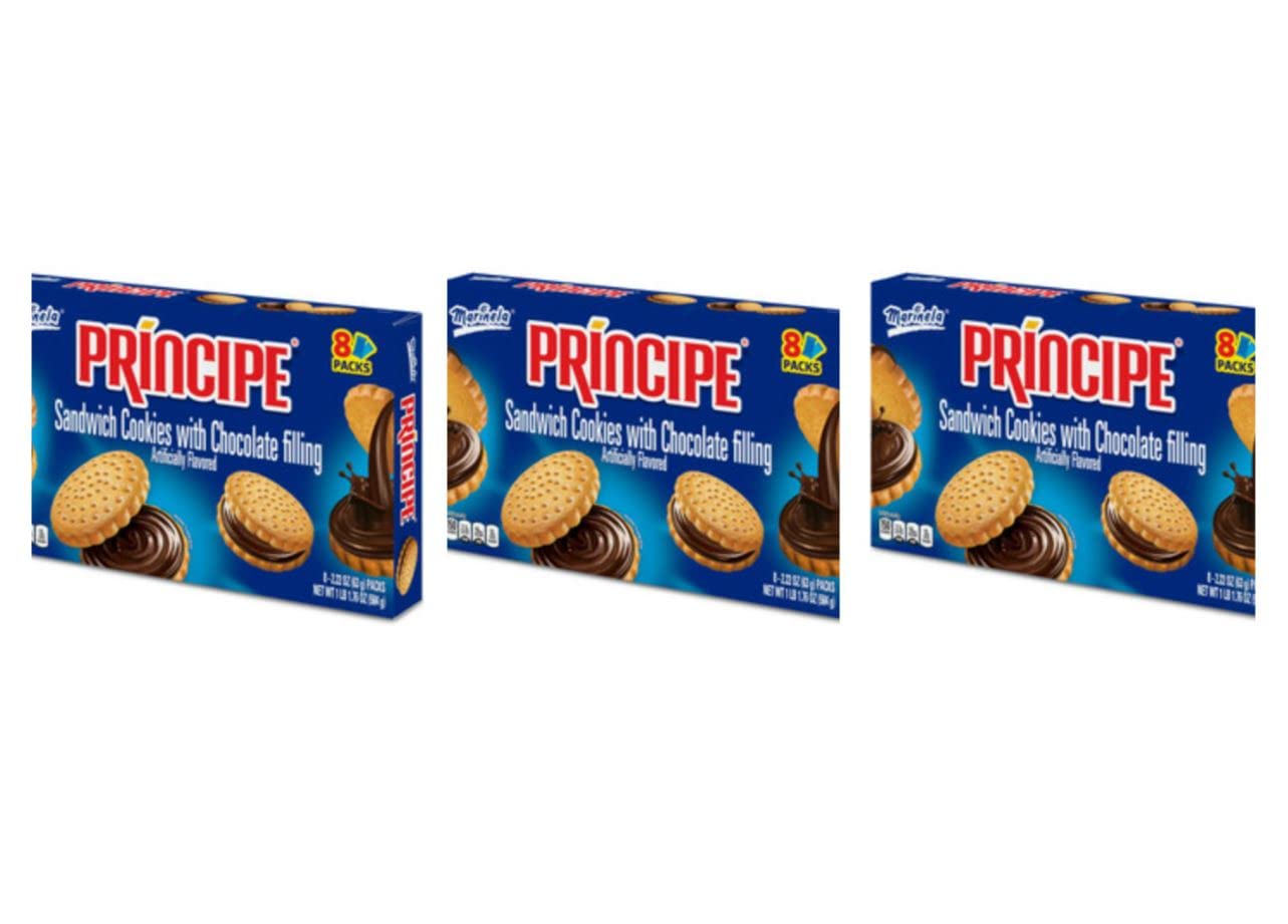 Amazon.com : Marinela Principe Chocolate Filled Sandwich Cookies | 3 ...