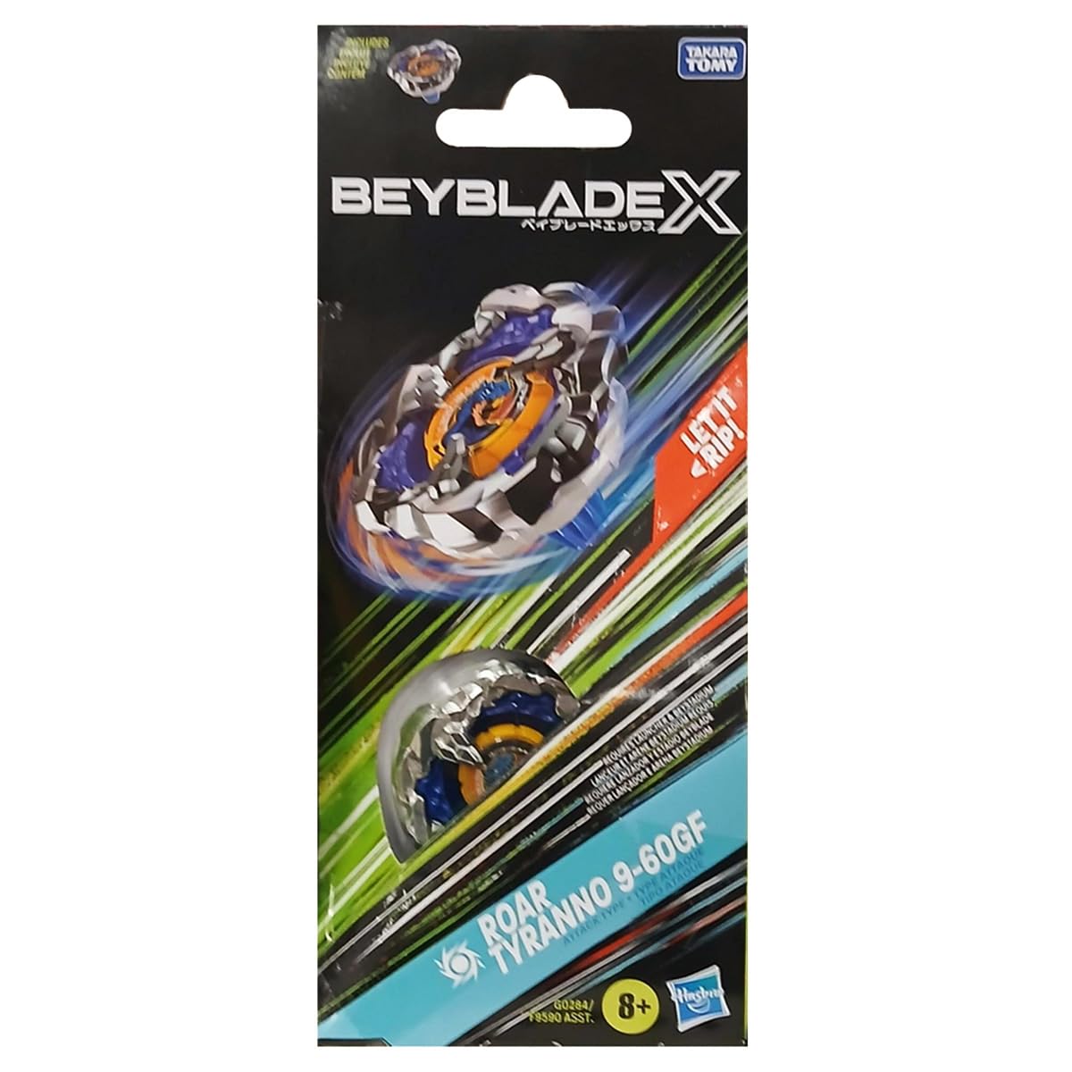 Beyblade X Roar Tyranno 9-60GF Top Booster Pack Set – BigaMart