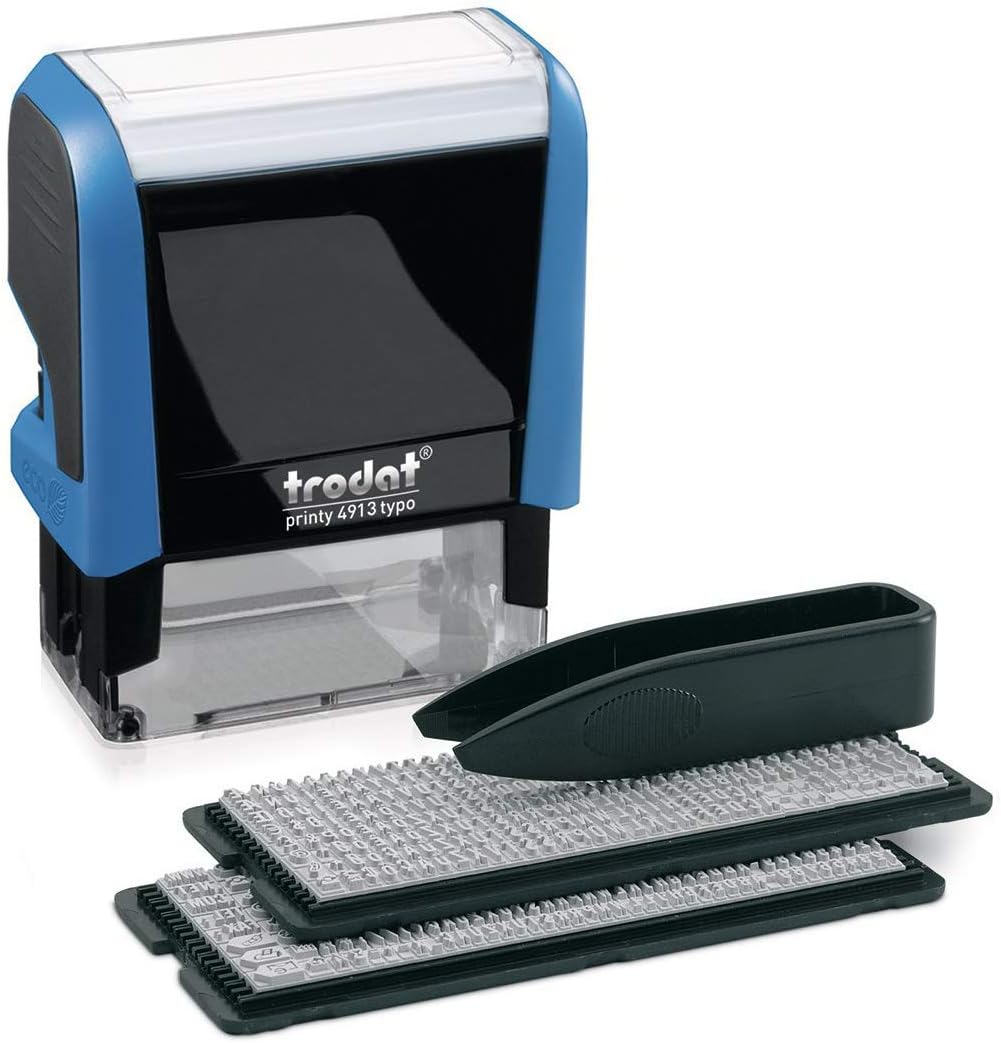 Trodat – Printy 4913 Typo Stempel zum selber Setzen von Text ...