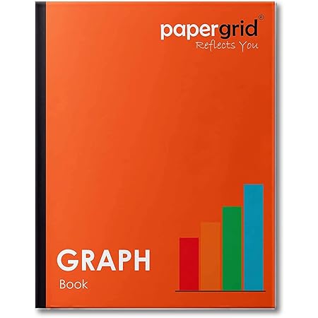 papergrid Graph Book - 28 cm x 22 cm, 64 Pages, Soft Cover - Pack of 12 ...