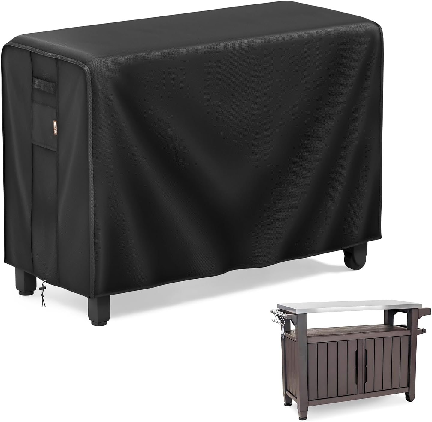 Amazon.com : Outdoor Dining Cart Cover Waterproof Heavy Duty Grill ...
