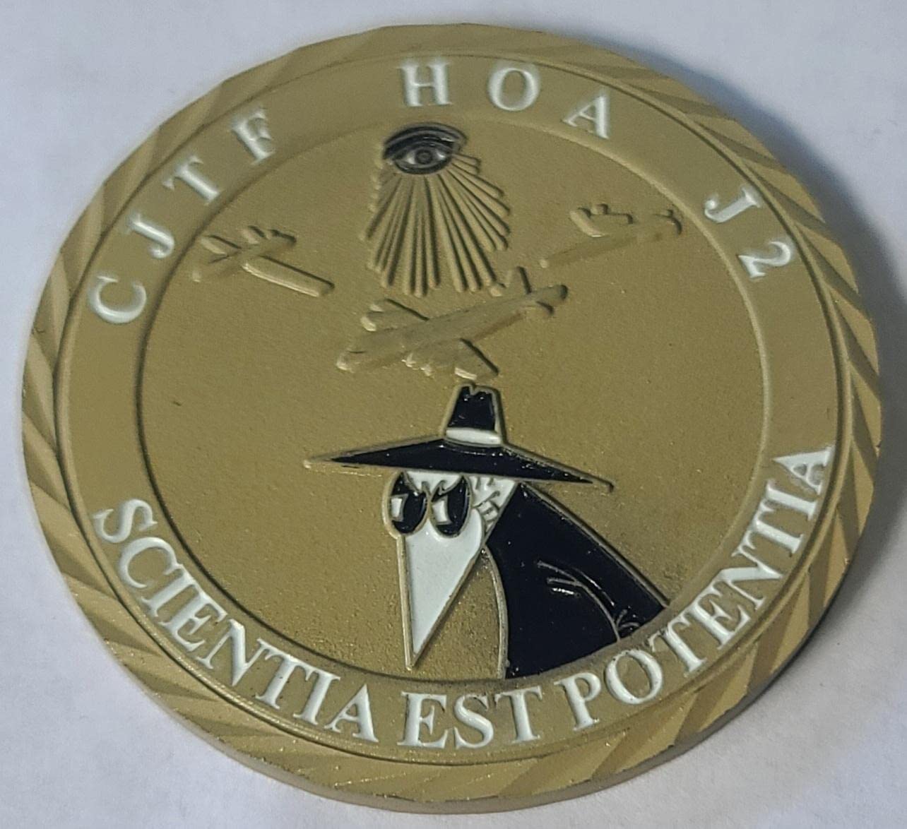 Amazon.com: CJTF HOA CJ2 Intel Tactical Desert Phoenix Challenge Coins ...