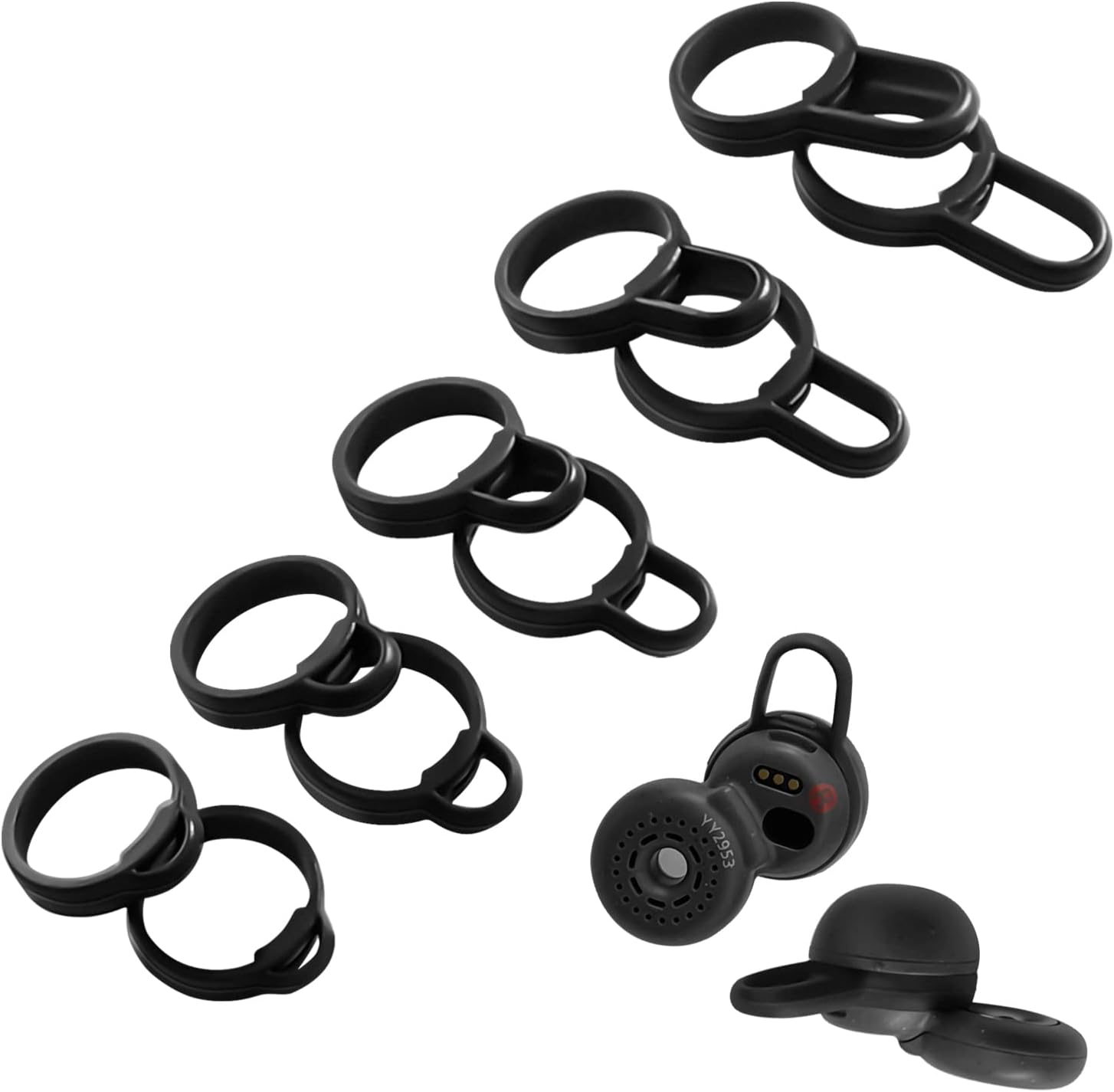 Amazon.com: Luckvan 5 Pairs Anti Slip Ear Cover for Sony LinkBuds Ear ...