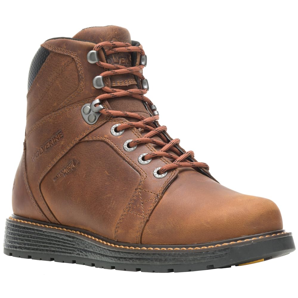 Snapklik.com : WOLVERINE Mens Hellcat UltraSpring Wedge Boot
