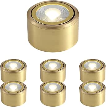 7 Pack Mounted Downlight Adjustable 45° Cylindrical Cob Spotlight -5W ...