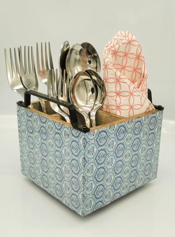 appeasy Wooden Spoon stand for kitchen | cutlery holder for dining ...