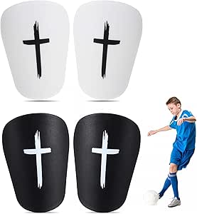 Mini Shinpads, 4 Pcs 8 cm Mini Shin Pads Football, Small Shin Pads for ...