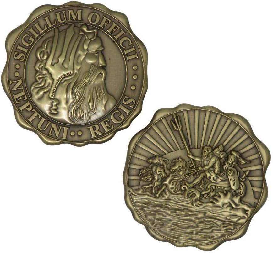 Amazon.com: US Navy Shellback Challenge Coin : Collectibles & Fine Art