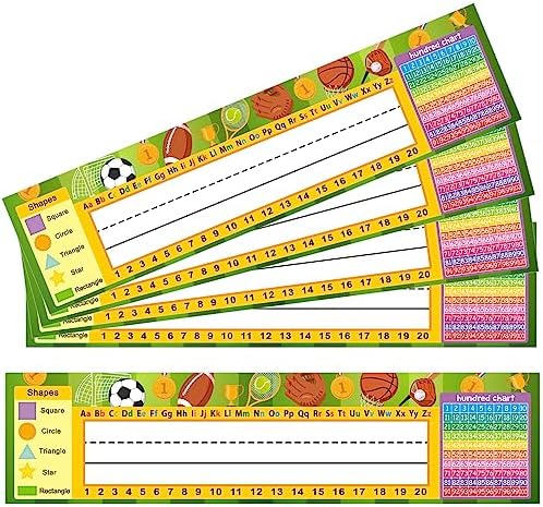 Amazon.com: 50 Pcs Desk Name Tags Classroom Nameplates for Student ...