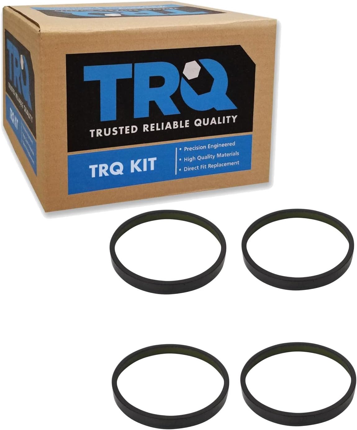 Amazon.com: TRQ CV Axle ABS Magnetic Tone Ring Front Rear Kit 4pc Set ...