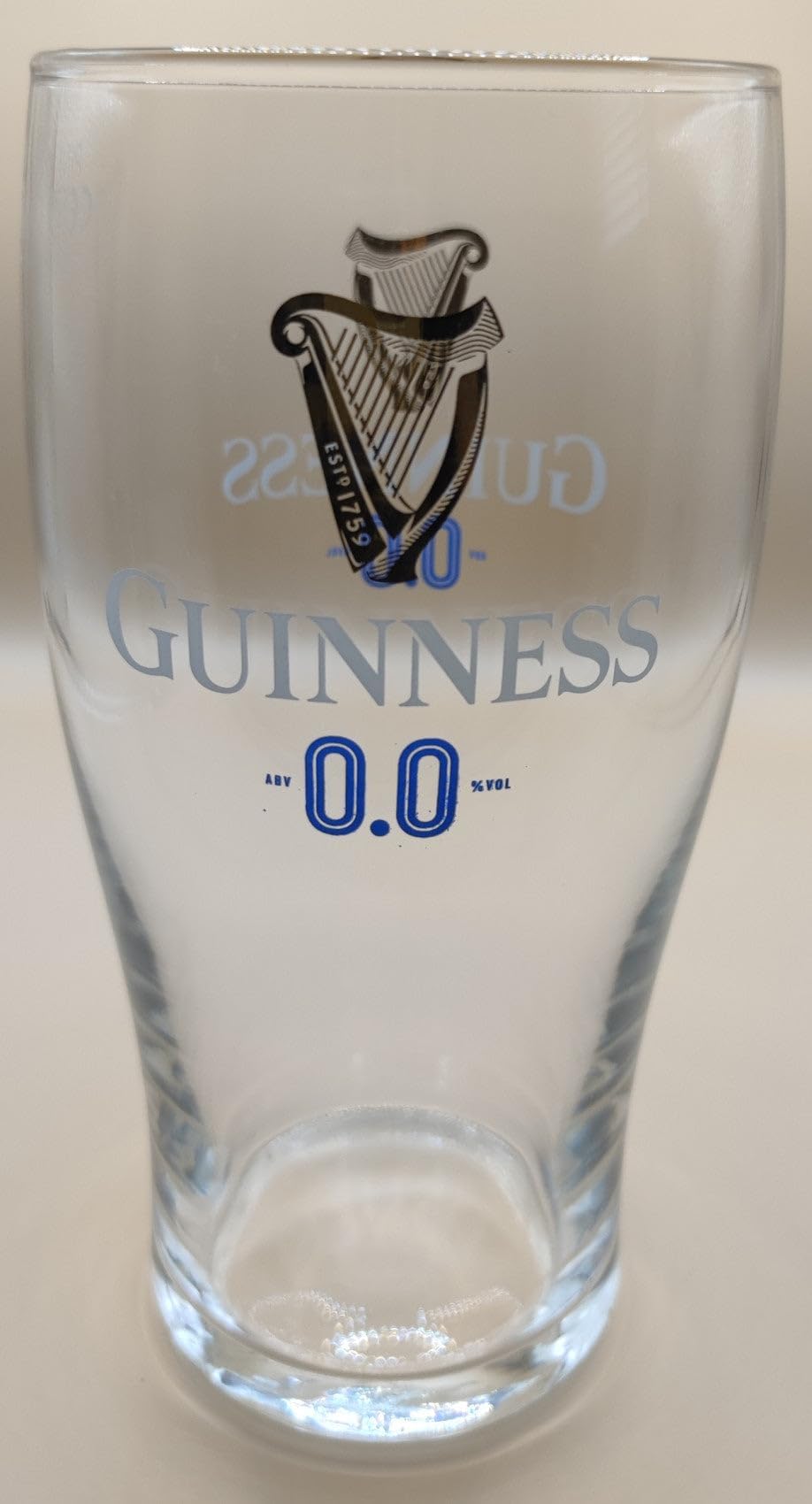 Guinness 0.0 Pint Glass | Alcohol Free | 20oz : Amazon.co.uk: Home ...