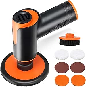 Amazon.com: YMWLKJ Cordless Car Buffer Polisher Kit, Mini Power ...