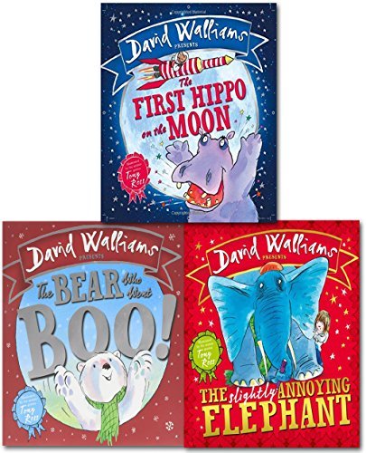 David Walliams 3 Picture Books Collection Set (The Bear Who Went Boo ...