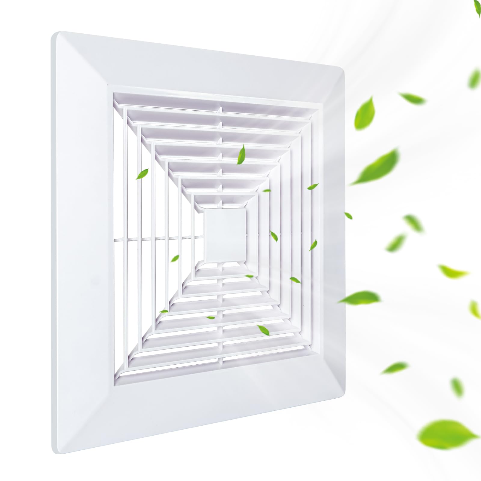 Amazon.com: Flowild 12x12 Bathroom Exhaust Fan Cover with Springs ...