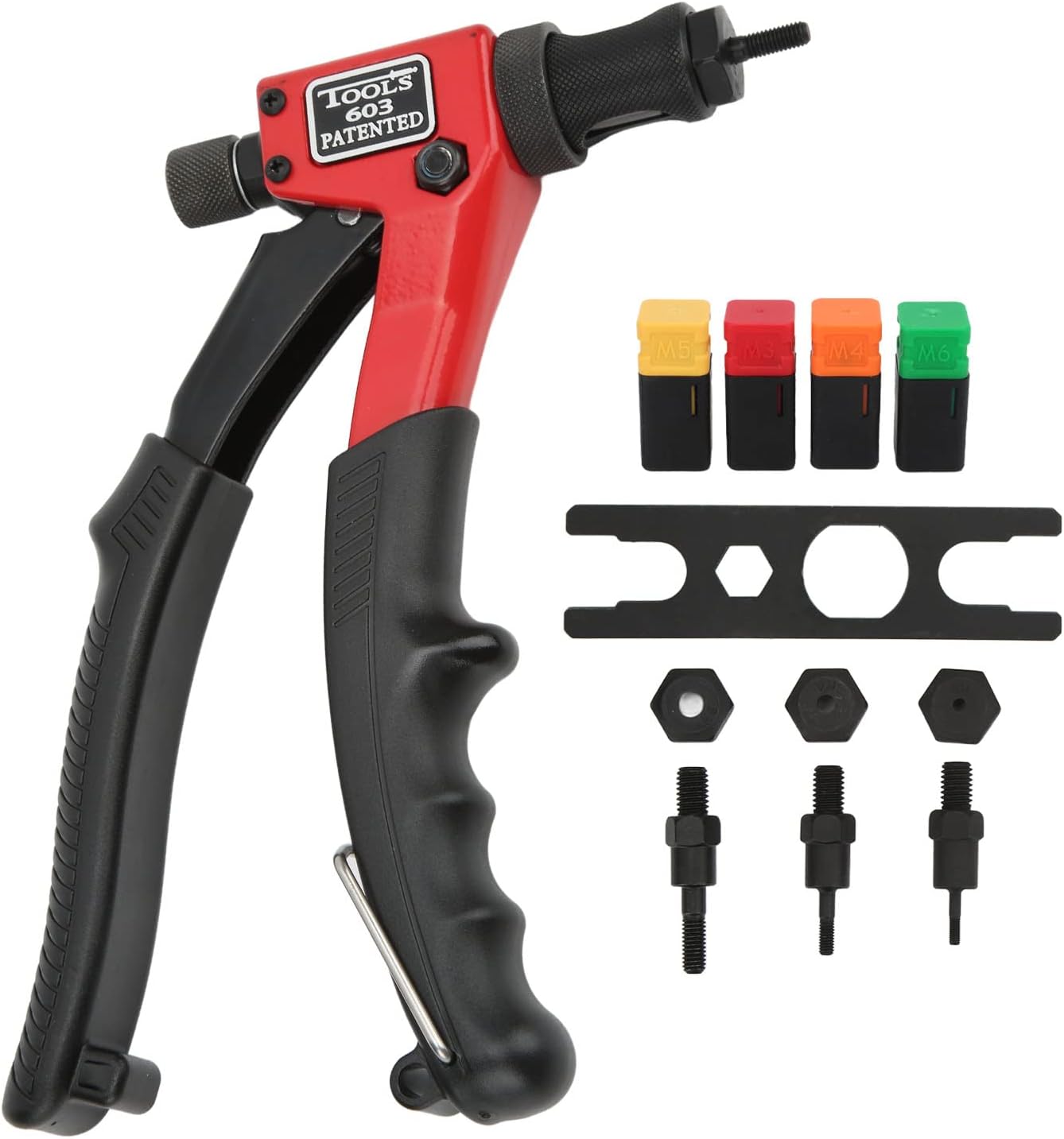 Amazon.com: YAOGOHUA Hand Rivet Nut Tool Universal Heavy Duty High ...