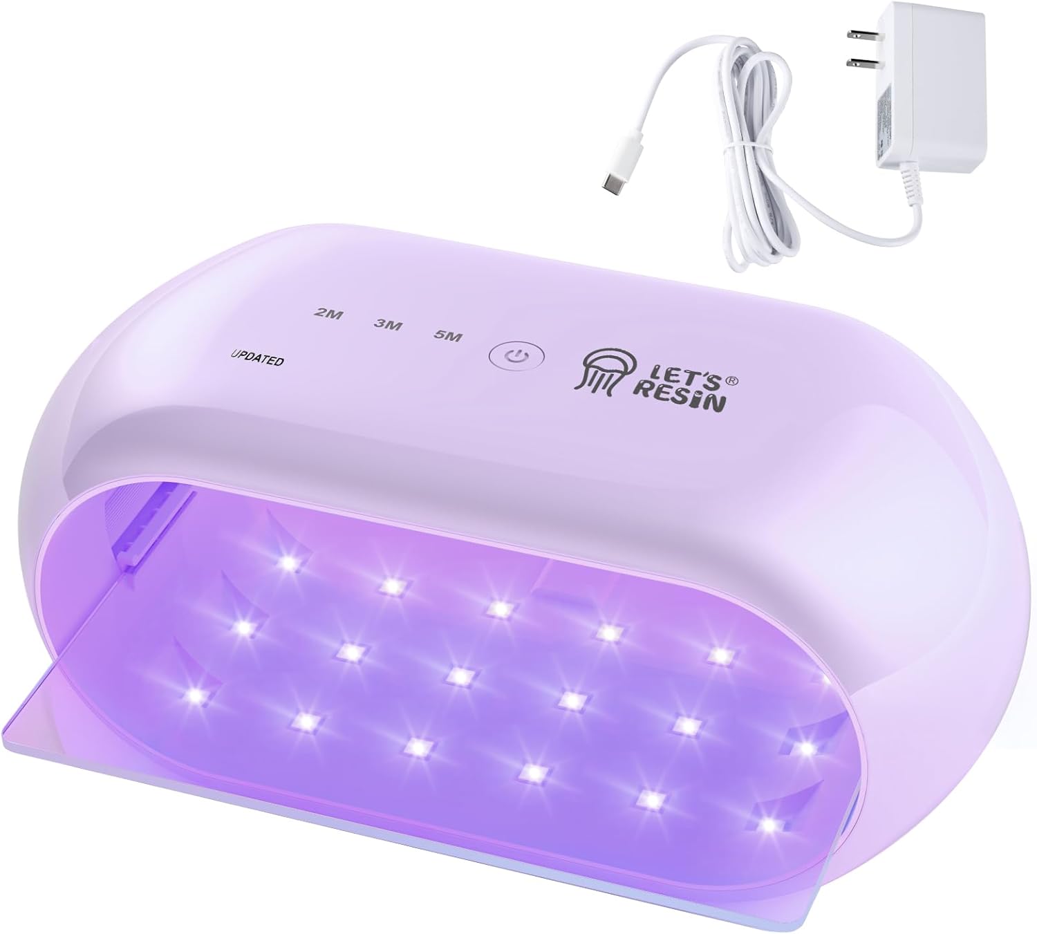 Amazon.com: LET'S RESIN UV Light Advanced,Two-Sided Longer time Setting ...