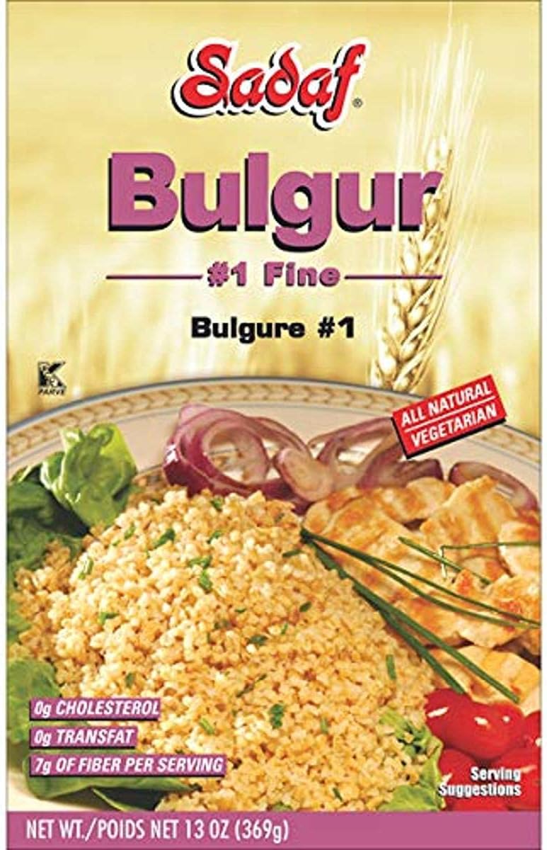 Amazon.com : Sadaf Bulgur #1 Fine - Bulgur Wheat for Cooking - Middle ...