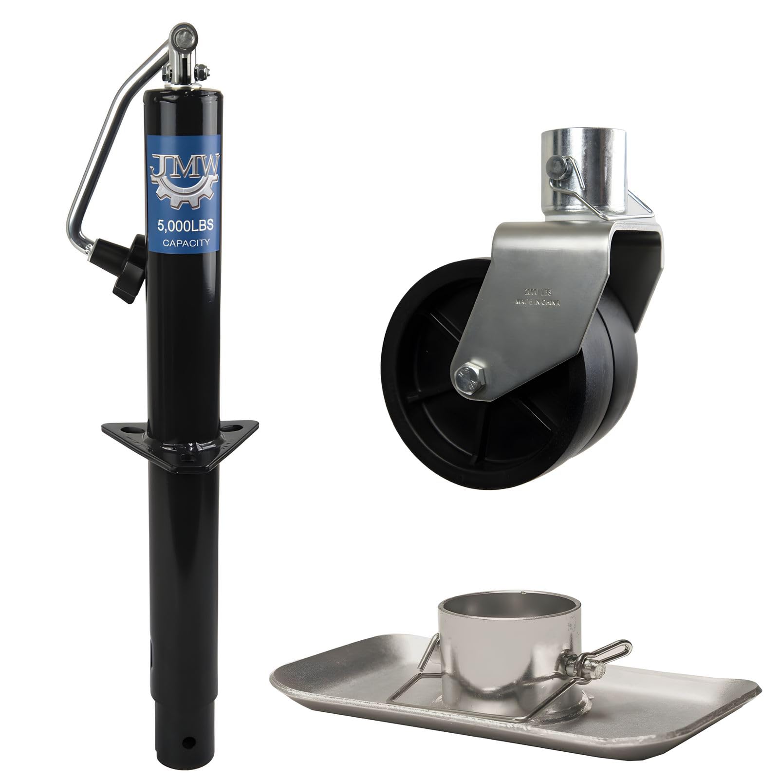 Amazon.com: Jeremywell A-Frame Trailer Jack 5,000 lbs Capacity Heavy ...