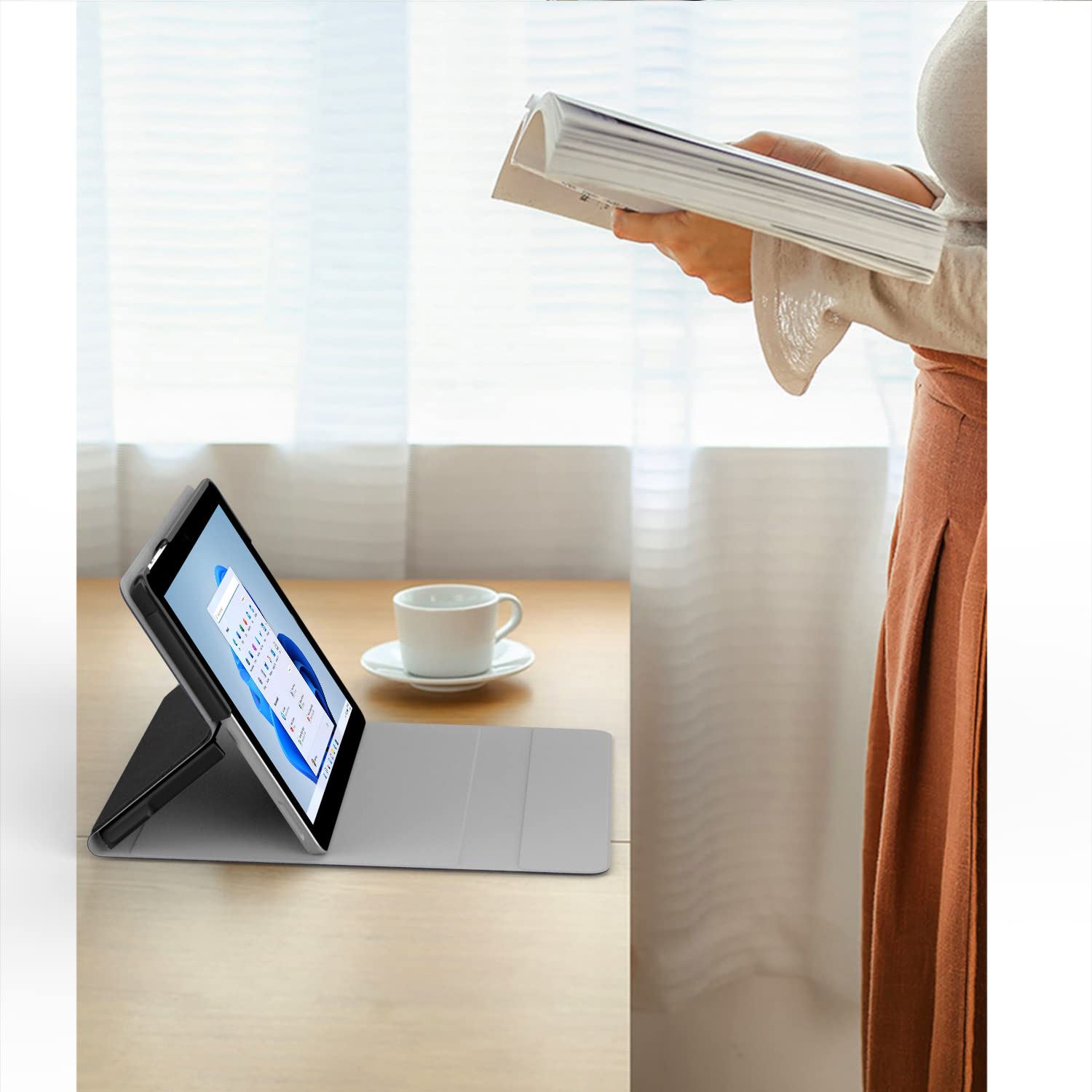 MoKo Case Fit Microsoft Surface Go 3 (2021)/ Surface Go 2 2020 ...