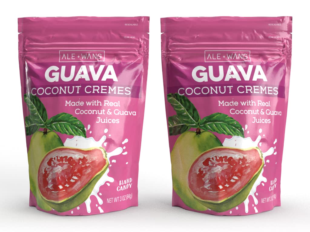 Amazon.com : ALE + WANG Guava Coconut Cremes Hard Candy | Made with ...
