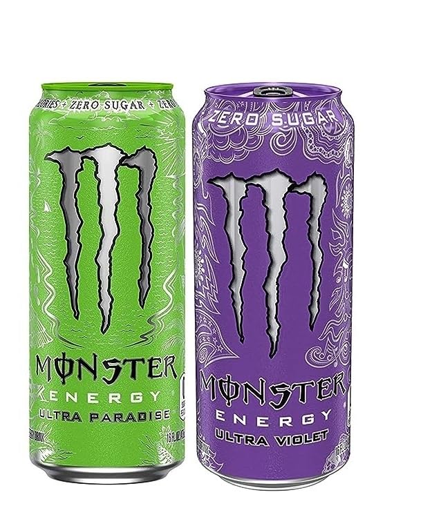 Monster Hydro Energy Drink Variety Pack, Assorted Flavours, 500Ml (Pack ...