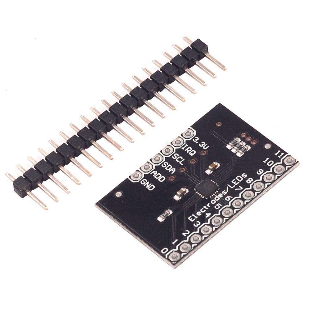Semiconductors & Actives New MPR121 Breakout V12 Capacitive Touch Sensor Controller Module I2C ...