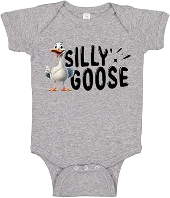 Amazon.com: Silly Goose Baby One Piece Bodysuit Or Toddler Shirt Cute ...