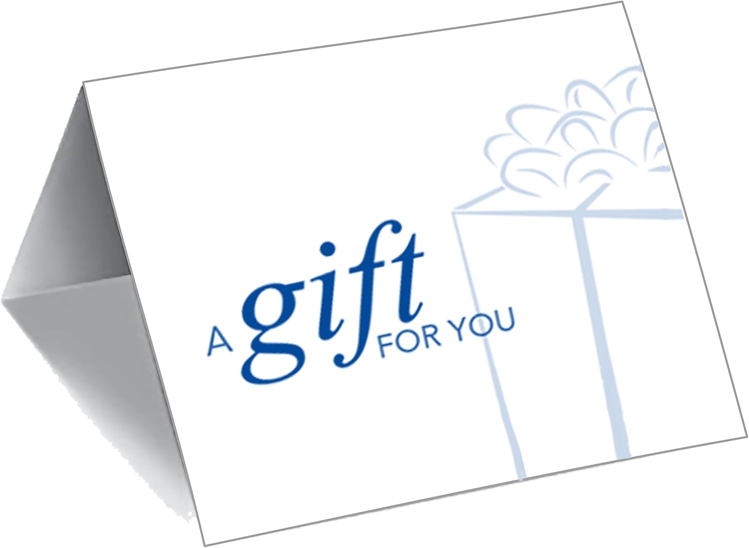 Amazon.com: Gift Card Presenter (A Gift for You - Simple White) 300 ...