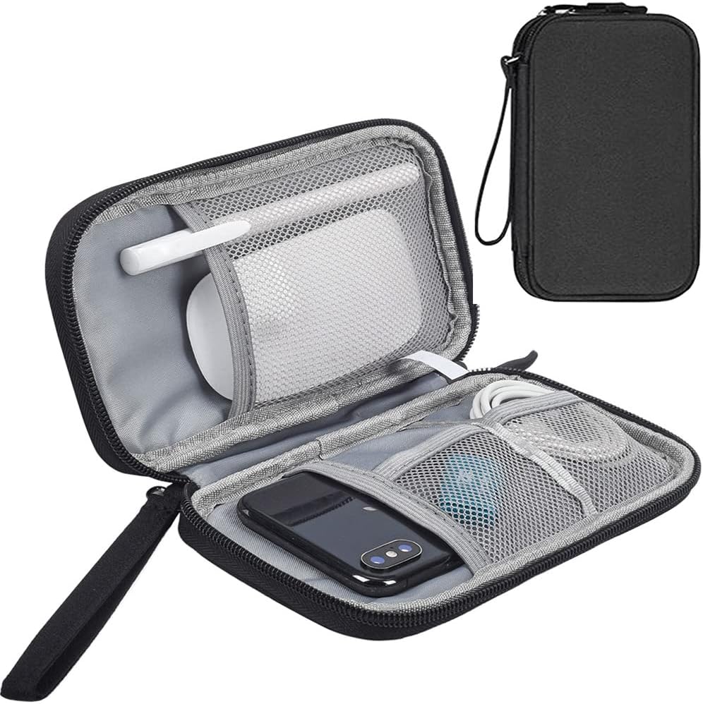 Amazon.com: Electronics Accessories Bag / Electronic Organizer Case ...