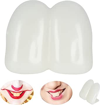 Koonfan Fake Buck Teeth 17mm 2pcs Winnie Clown Bunny Witch Halloween ...