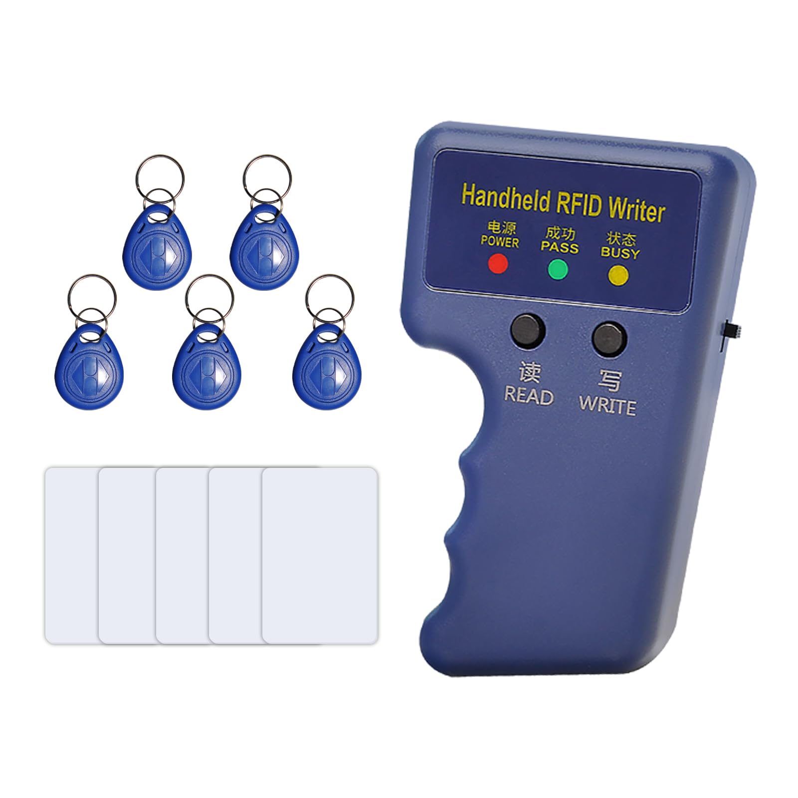 Handheld RFID Writer 125KHz Proximity lD and AWID andHID Duplicator +5 ...