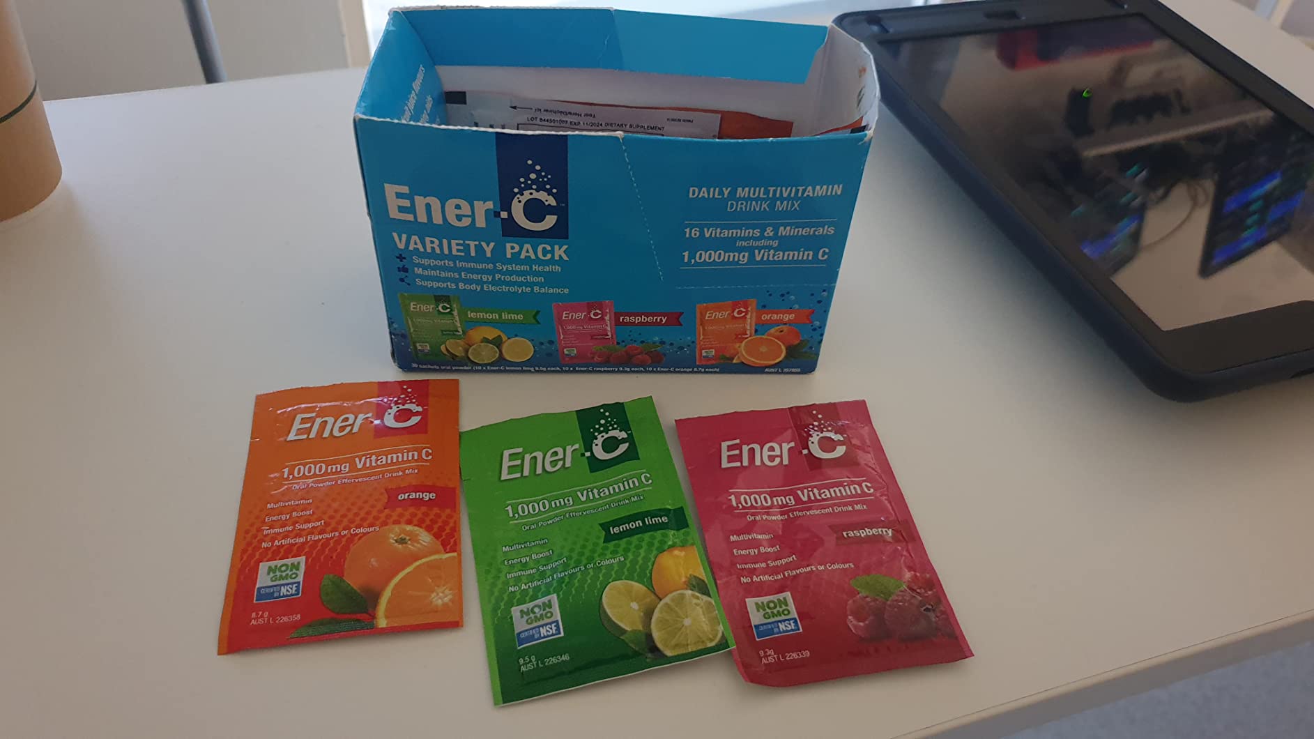 Ener-C Variety Pack 30 Sachets - Multivitamin Drink Mix : Amazon.com.au ...