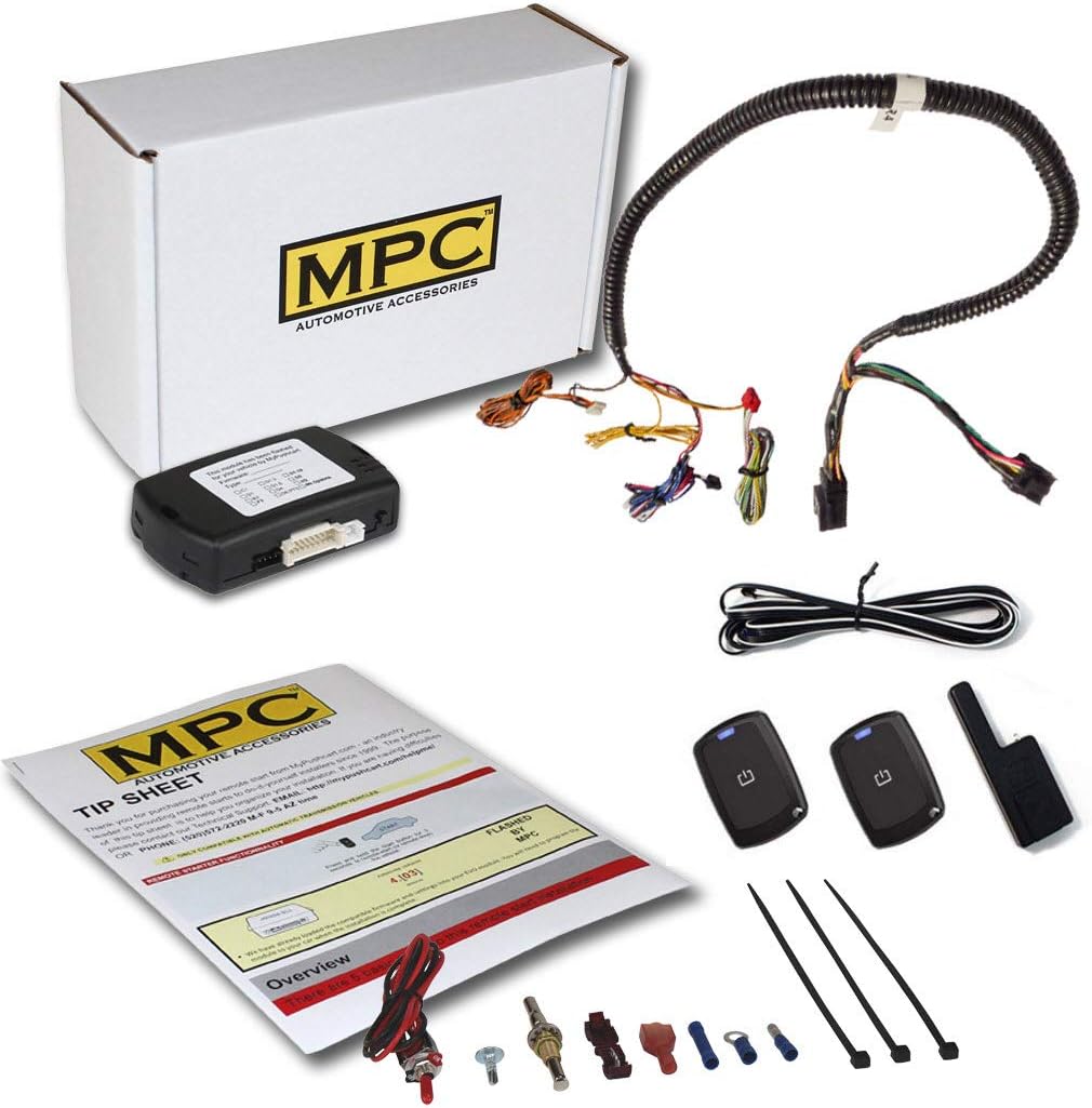 Amazon.com: MPC Plug-n-Play 1-Button Remote Start Kit Compatible with ...