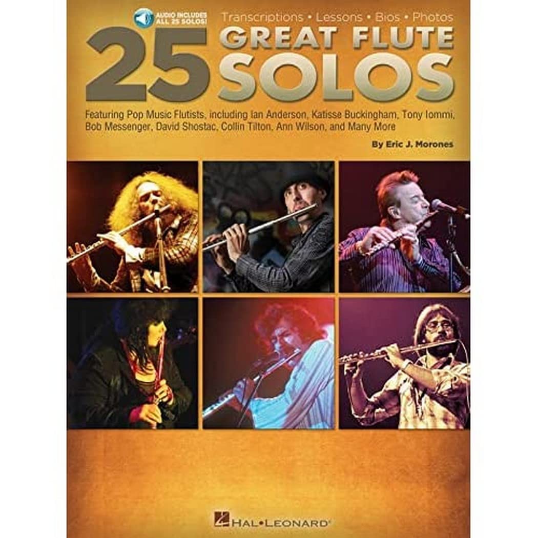 Amazon.com: 25 Great Flute Solos: Transcriptions * Lessons * Bios ...