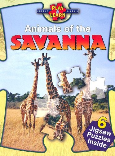 Animals of the Savanna (Play & Learn Puzzle Books): Marco Ferraris ...