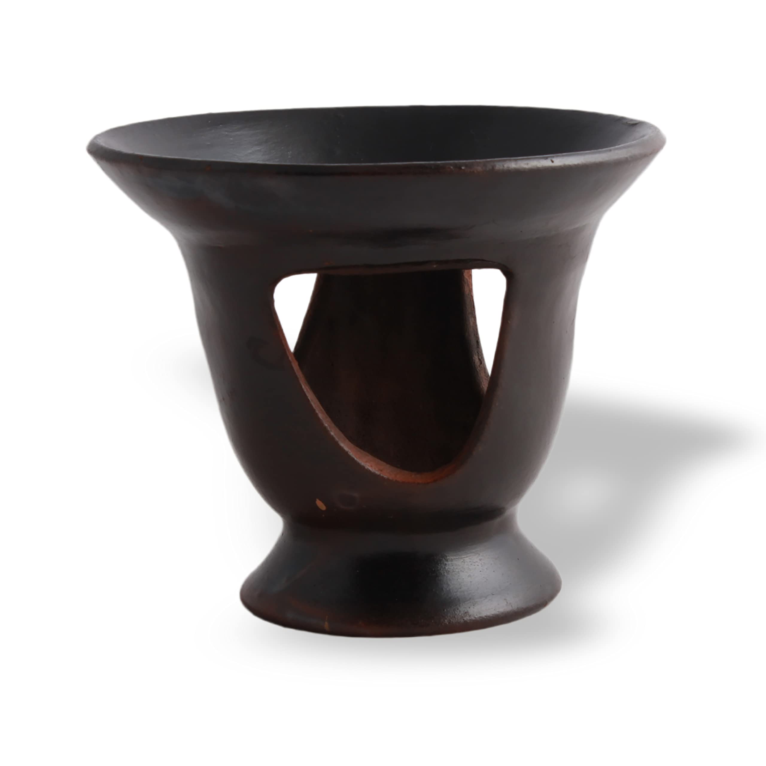 Amazon.com | Ancient Cookware Ethiopian Clay Tibs Serving Plate with ...