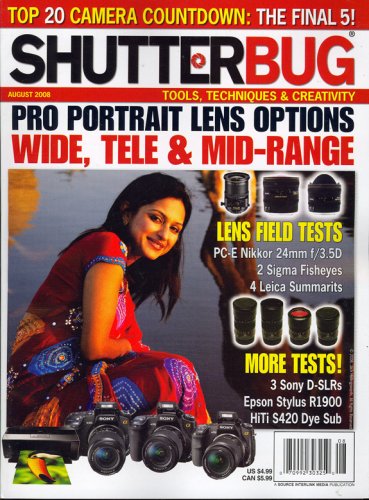 Shutterbug, August 2008 Issue: Editors of SHUTTERBUG Magazine: Amazon ...