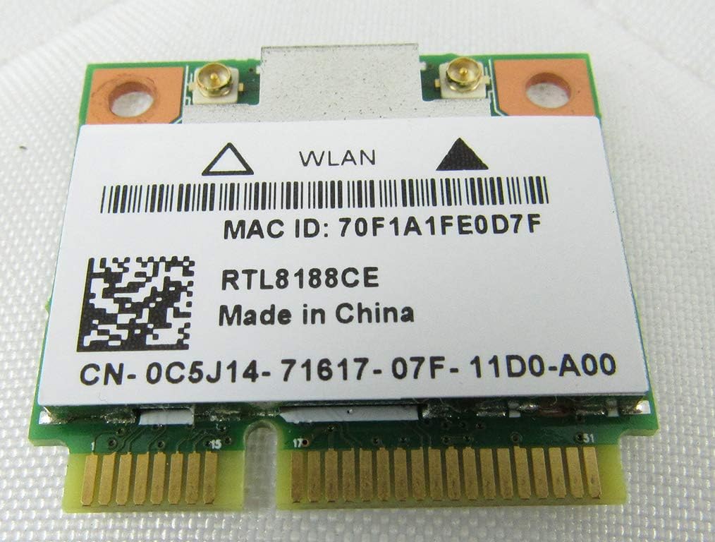 Amazon.com: AzureWave AW-NE139H RTL8188CE Half Mini PCI-Express PCIe ...