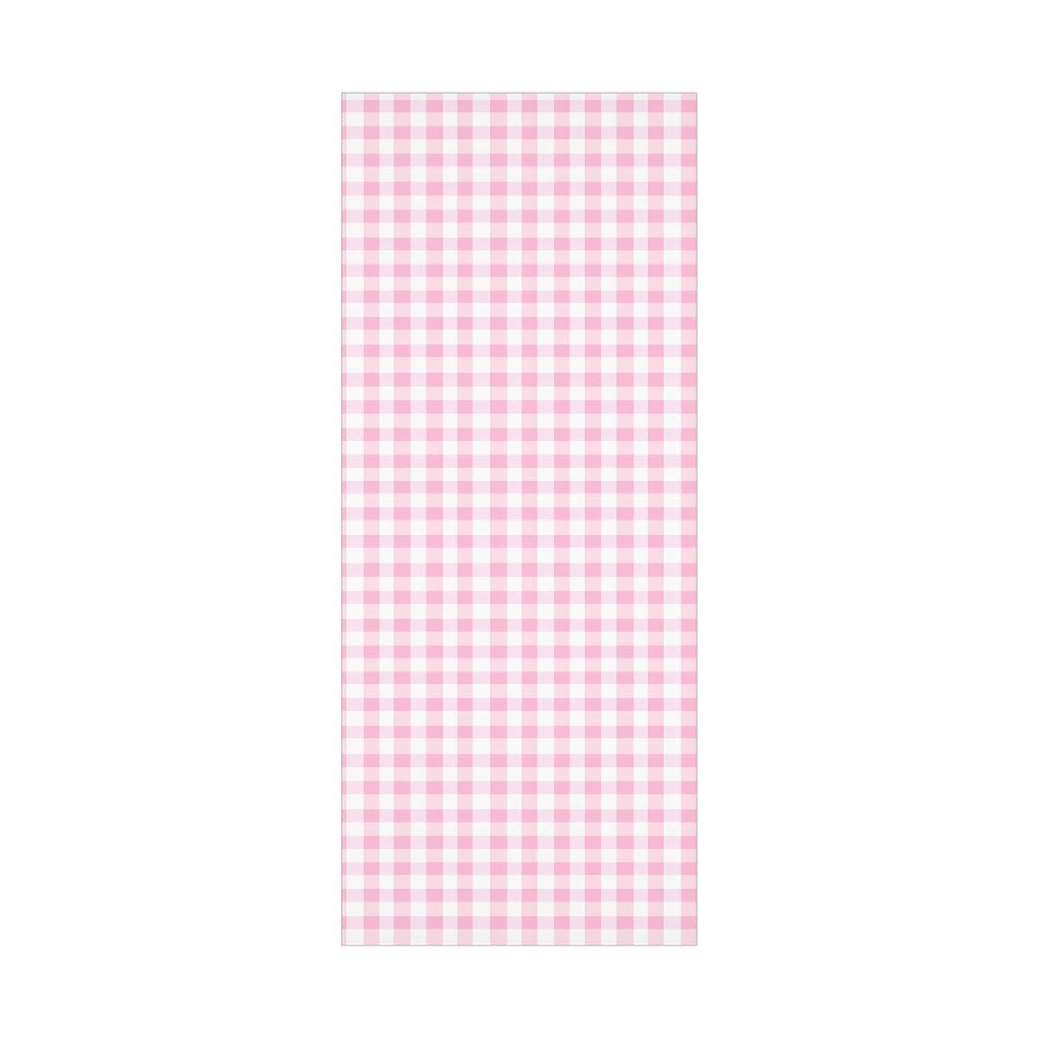 Amazon.com: Pink Gingham Gift Wrap - Birthday Wrapping Paper - Baby ...