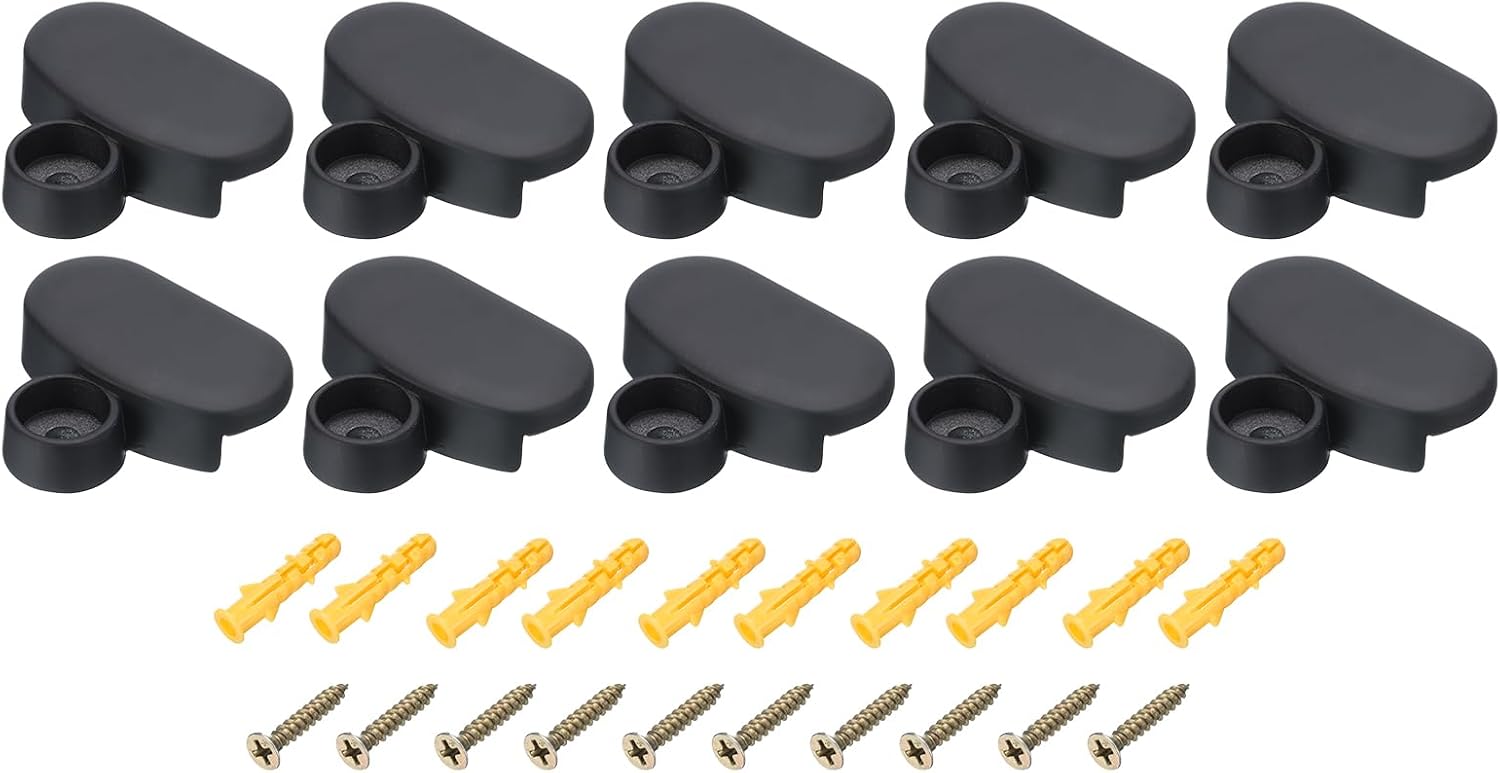 Amazon.com: uxcell Mirror Clips, 10Pcs - Zinc Alloy Oval Mirror Holder ...