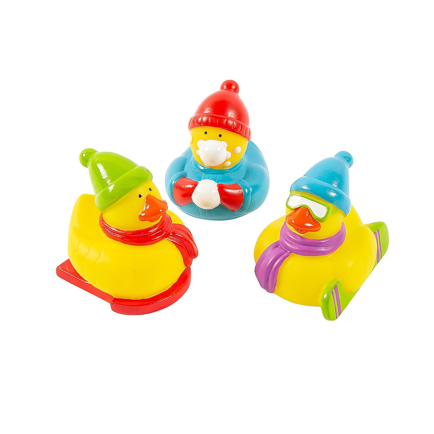 Jeep Ducks Mermaid Rubber Ducks - Baker Ross Football Favors
