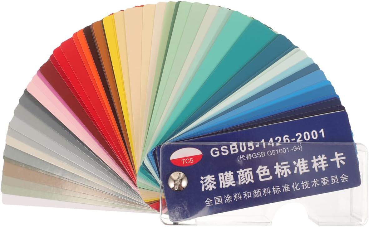 Amazon.com : Gadpiparty 1 Set Paint Sample Cards Paint Color Cards ...