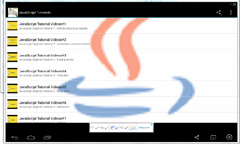 JavaScript Tutorials:Amazon.com:Appstore for Android