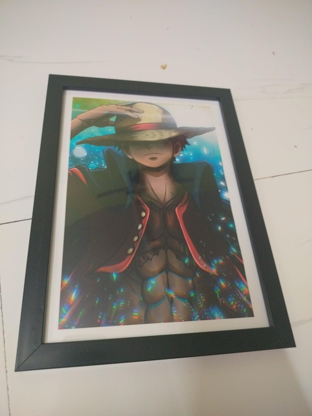 Yourcanvas | Monkey D Luffy | One Piece | Anime Frames & Posters (Black ...