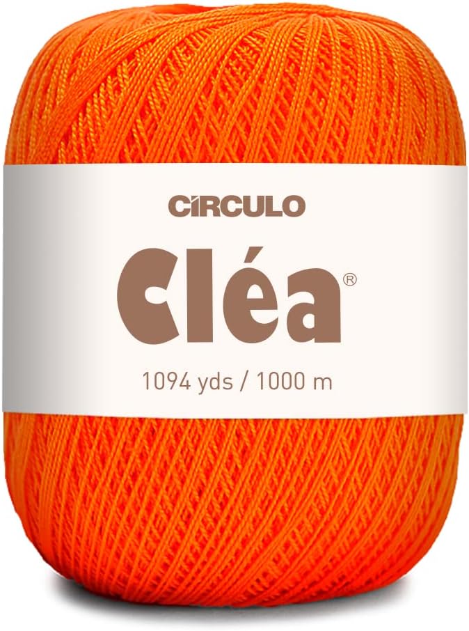 Amazon.com: Circulo Clea Yarn – Crochet Thread Fine Size 10-8/2 Perfect ...